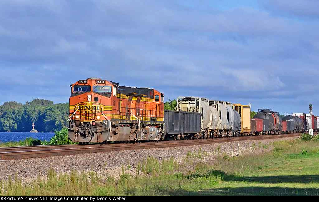 BNSF 5318, BNSF's St.Croix Sub.